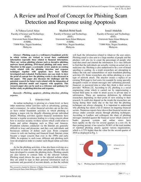 Pdf A Review And Proof Of Concept For Phishing Scam Detection And