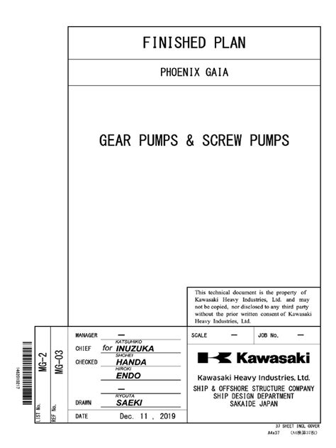Mg 2 Gear Pumps And Screw Pumps Pdf