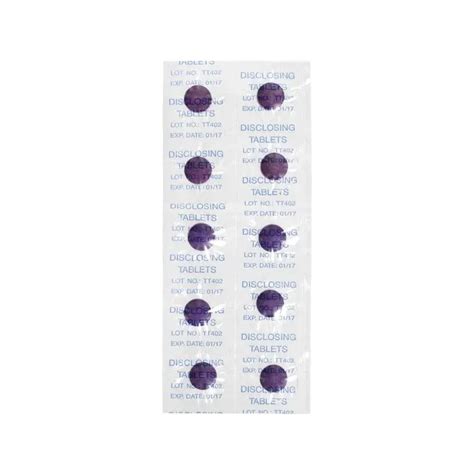 Plaque Detection Tablets 100 Tablets Curaprox