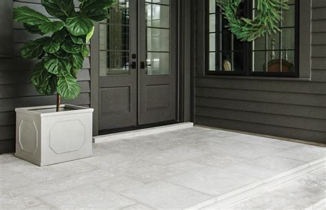 Peacock Pavers Our Rice White Handcrafted Concrete
