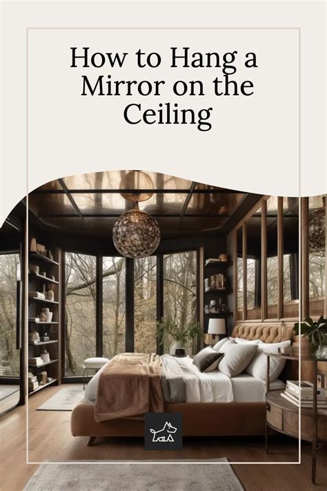 How To Hang A Mirror On The Ceiling Mirror Ceiling Wooden Ceiling