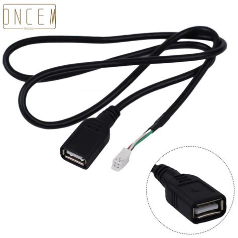 【final Clear Out】4 Pin Connector Usb Extension Cable Adapter For An Car