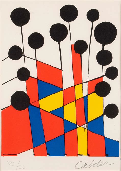 Lot Alexander Calder American 1898 1976