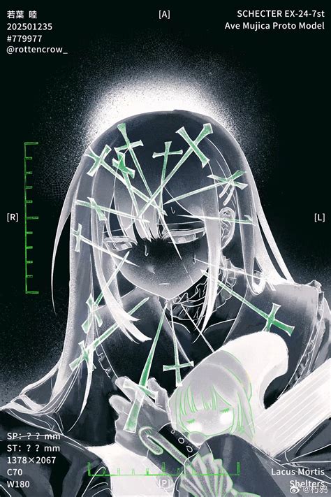 Wakaba Mutsumi And Mortis Bang Dream And More Drawn By Rottencrow Danbooru