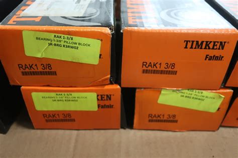 Pallet Of Assorted Timken Pillow Block And Mounted Housed Units