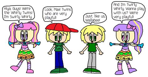 When Twins Meet Twins By Redpandagirl2k5 On Deviantart