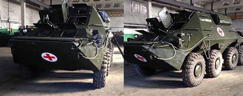 Official Transfer Of Armored Ambulance Based On Apc Peoples