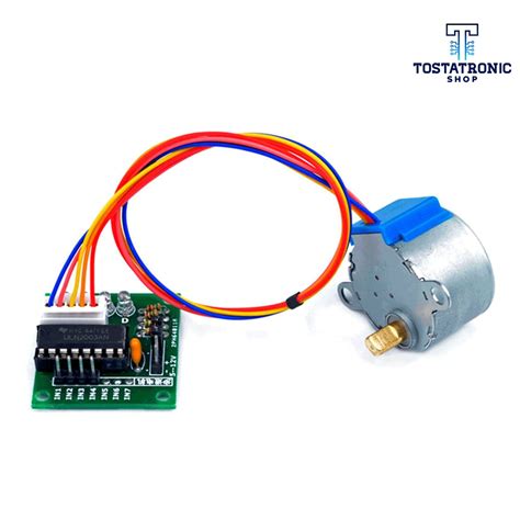 Motor A Pasos 28BYJ 48 Con Controlador ULN2003 Tostatronic