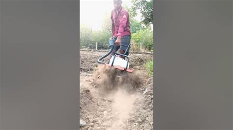 Raja Bhai का पावर वीडर देखो कैसा काम किया है💐गेंदे💐की प्लांटेशन की