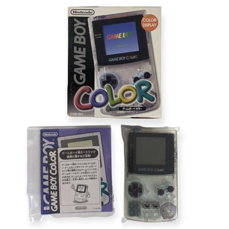 Yahooオークション 美品 ニンテンドー ゲームボーイ カラー クリア