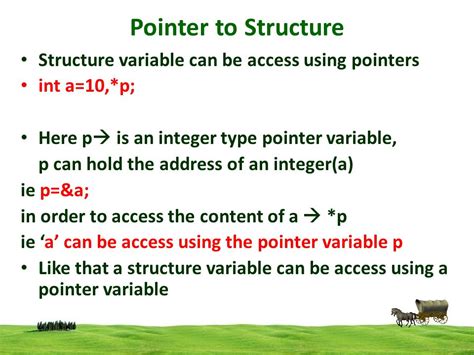Pointer To Structure Structure Variable Can Be Access Using Pointers