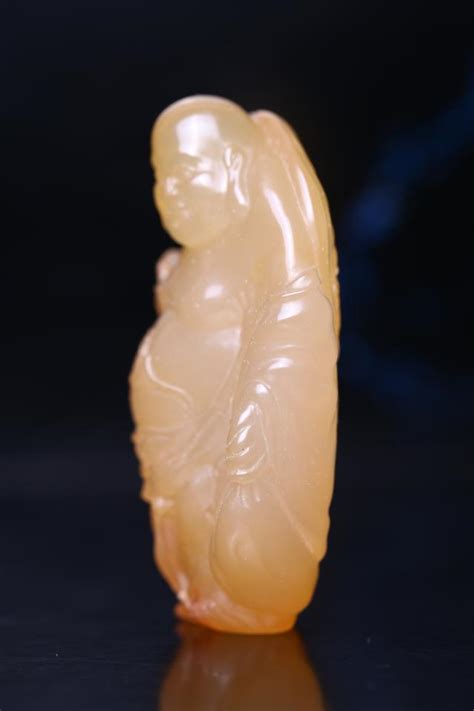 印石文化丨壽山黃水晶凍彌勒 每日頭條