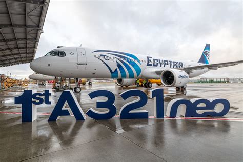 Egyptair Takes Delivery Of Africas First Airbus A321neo Construction