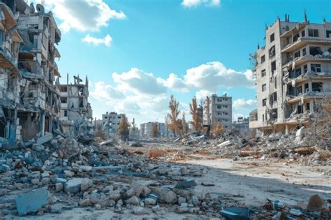 Premium Ai Image Massive Earthquake Devastates Syria And Turkey