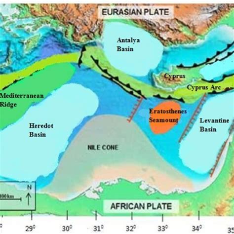 Pdf Geophysical Researches Gravity And Magnetic Of The Eratosthenes Seamount In The Eastern
