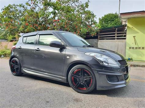 Suzukiswift เปลี่ยนยางใหม่ ยางรถยนต์ 205 45r17 Llt 🇹🇭🇹🇭 ล้อแม็กซ์ ซ่อม ทำสีใหม่ สวยเนี๊บบ