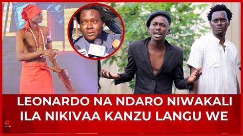 UTACHEKA MBWEMBWE ZA STEVE MWEUSI NDARO NA LEONARD NI WAKALI ILA