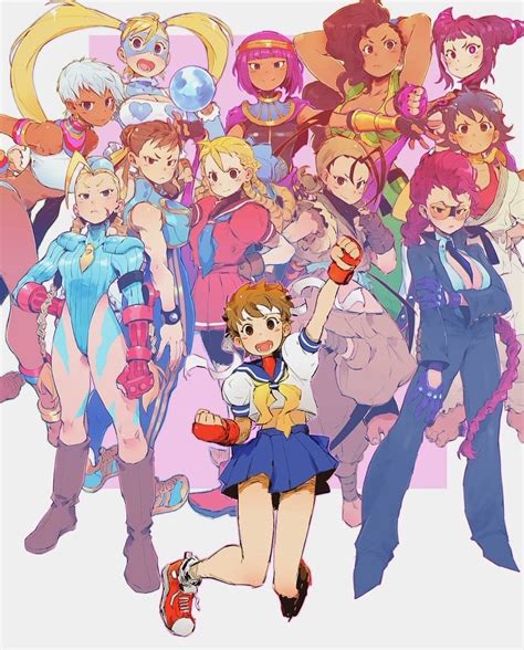 Anime Girl Street Fighter