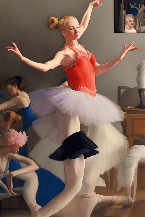 Donald Trump Ballerina 4k Graphic · Creative Fabrica