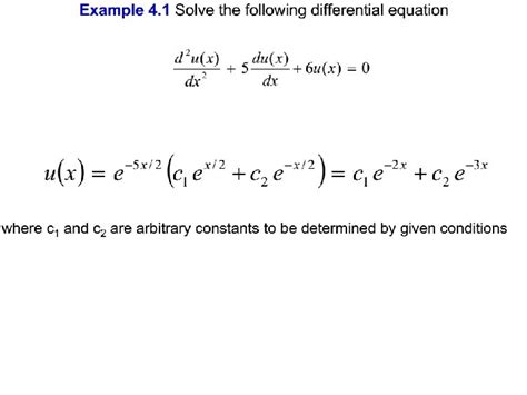 Chapter Solving Second Order Differential Equations Numerically