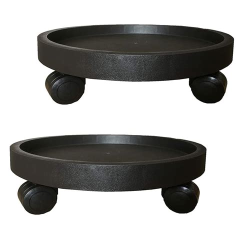 Buy 2 Pack Of 11 Inch Heavy Duty Plant Caddy With Wheelsrolling Plant