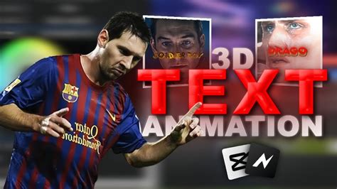 3d Text Animation Tutorial On Nodevideo How To Make 3d Text Animation On Capcut Nodevideo