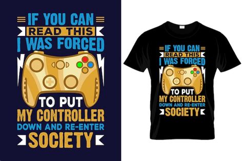 Premium Vector Gaming Tshirt Design Vintage Gaming Tshirt Design