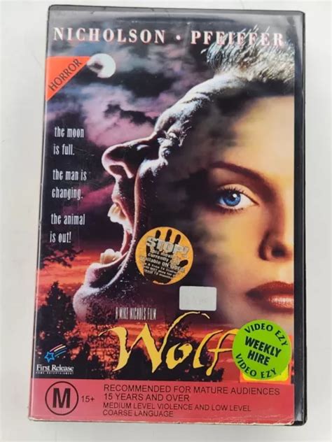 WOLF BIG BOX Ex Rental VHS Tape PAL 25 00 PicClick AU