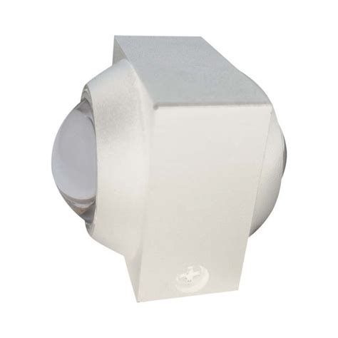 Applique Murale Led Cob Double Faisceaux Corps Blanc Blanc Neutre