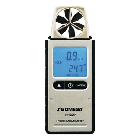 Handheld Air Flow Humidity Dew Point Wet Bulb Meter