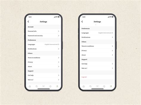 Dailyui Challenge 007 Settings By Loh Kien Hao On Dribbble
