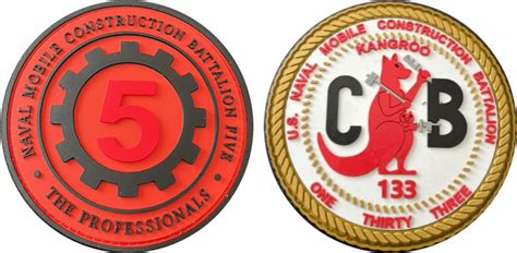 Nmcb Pvc Patches ~ 4 The Navy Mustang Store