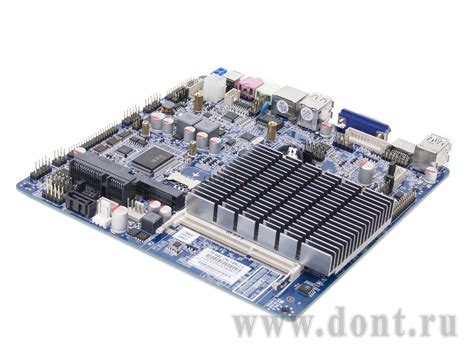 Материнские платы MINITOSTAR ITX-M50-D6L (J1900, 1xSODIMM, 2xSATA) | Купить