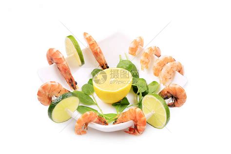 虾和石灰的构成美食食物柠檬熟食海鲜蔬菜小吃推介会红色绿色高清图片下载 正版图片321977089 摄图网