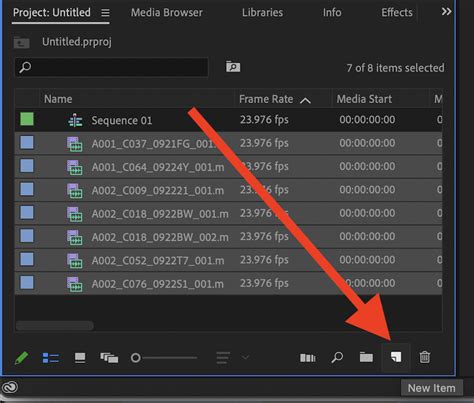 solved why do i have to create a new sequence for every v adobe