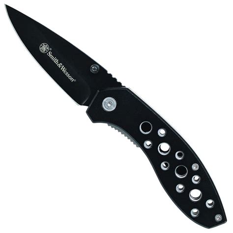 Smith And Wesson Liner Lock Drop Point 282 Inch Folding Knife