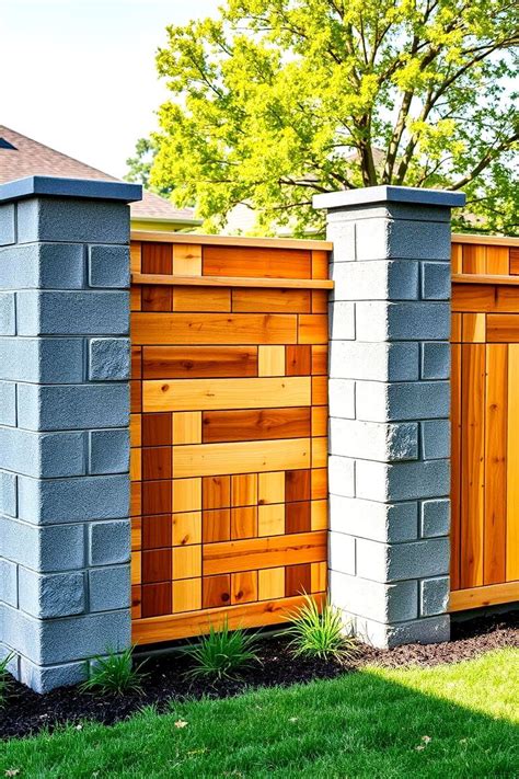25 Cinder Block Fence Ideas Durable And Stylish Boundaries Our