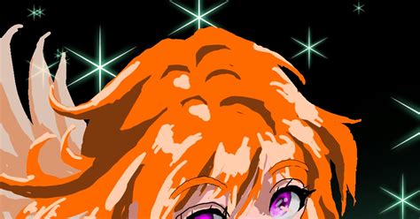 オリジナル オレンジ髪の魔法、彼女の笑顔で広がる。 越庭風姿 人生を変えてみせますのイラスト Pixiv