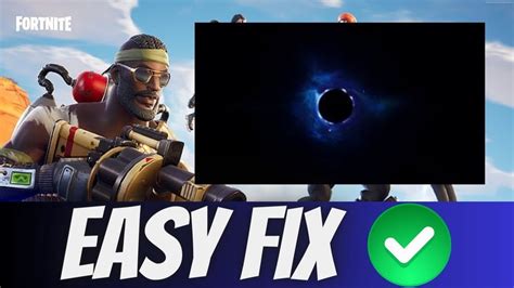 How To Fix Fortnite Black Screen Fortnite Black Screen Fix YouTube