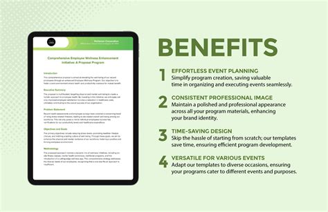 Proposal Program Template In Google Docs Word PDF Download Template Net