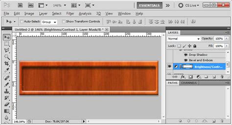 adobe photoshop how can i make this bevel and emboss effect look