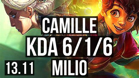 Camille Lucian Vs Milio Ez Sup Dominating Kr Master