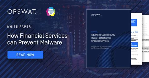 opswat on linkedin cyber threat protection for financial services