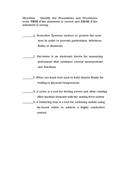 Css True Or False Pdf