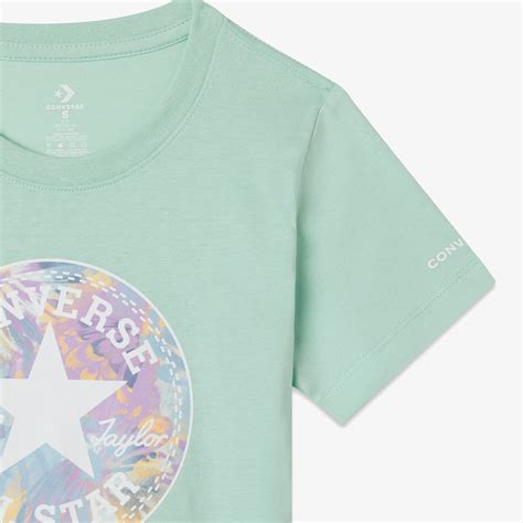 Converse Chuck Patch Graphic Çocuk Yeşil T Shirt 4cf480