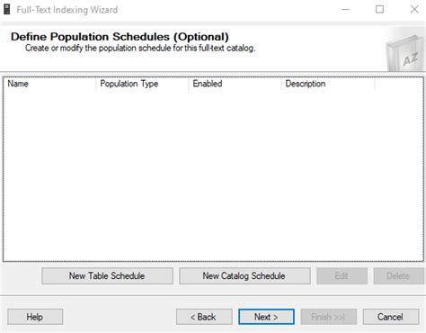 Setting Up A Full Text Indexsqlnewblogger Voice Of The Dba