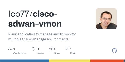 Github Lco Cisco Sdwan Vmon Flask Application To Manage And To