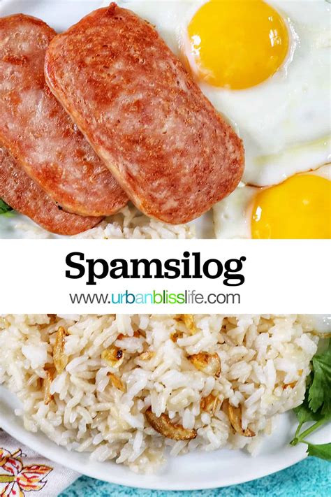 Spamsilog Recipe Urban Bliss Life