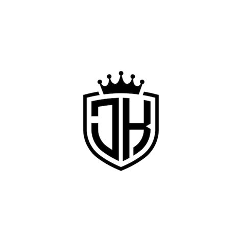 Premium Vector Jk Monogram Logo Design Letter Text Name Symbol