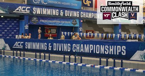 Virginia Swim Dive ACC Swimming And Diving Championships Start Tuesday